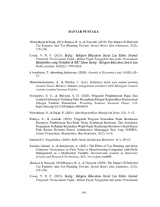 PENGARUH AKUNTABILITAS PELAYANAN PUBLIK, DIGITALISASI LAYANAN DAN ADMINISTRASI BEA BALIK NAMA ...